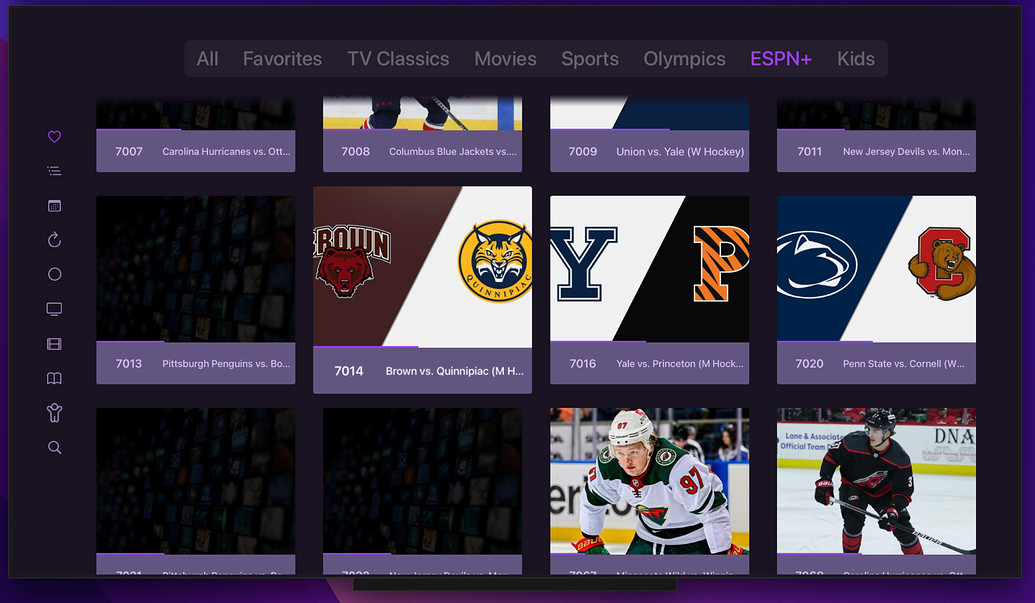 ESPN+ & FOX Sports with Custom Channels via EPlusTV - Custom Channels ...