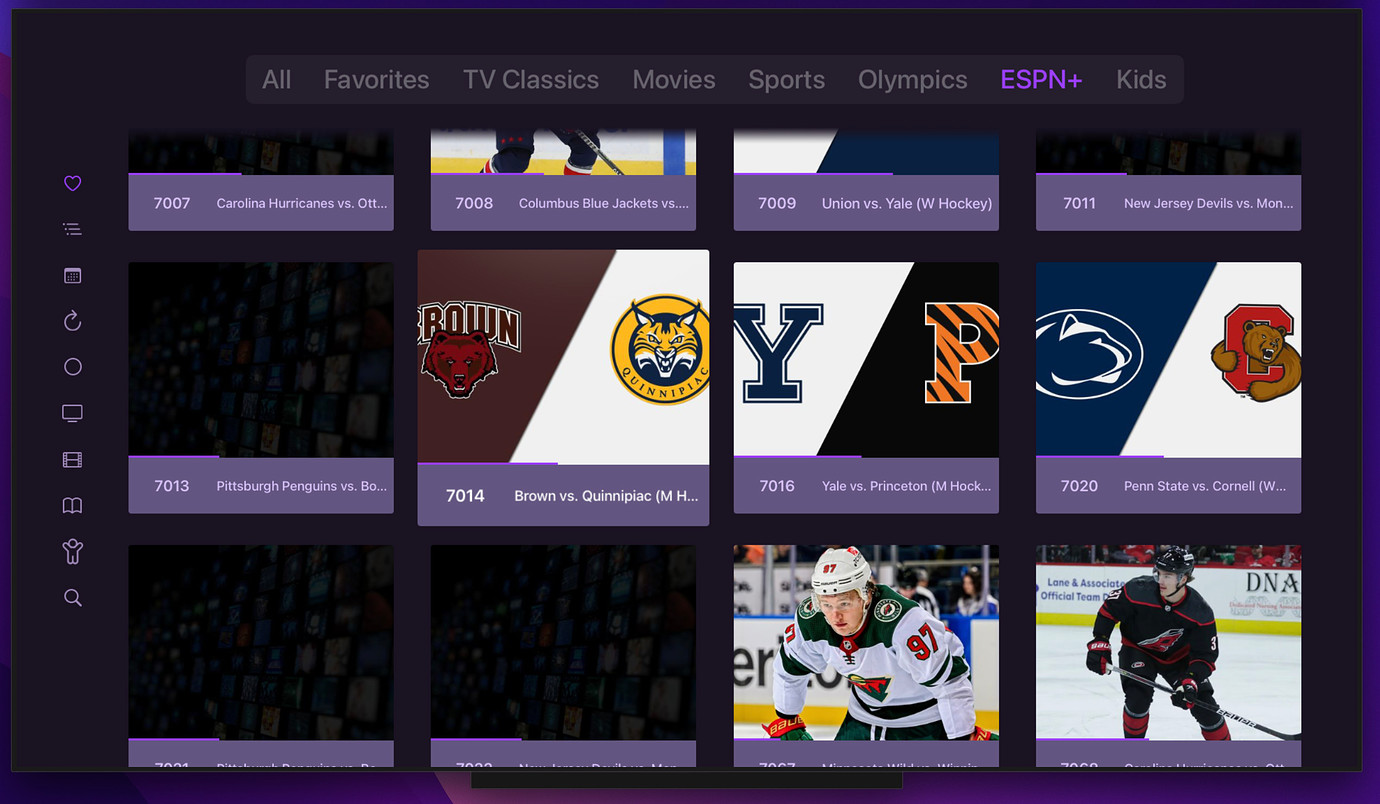 ESPN+ & FOX Sports with Custom Channels via EPlusTV - Custom Channels ...