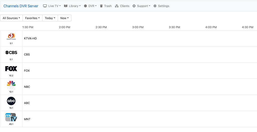Is there a way to get the guide back? - Channels DVR - Channels Community