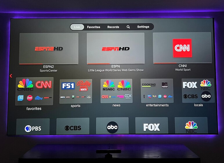 IPTVX, iProTV and Quadstream: Multiview via Channels - Channels Apple ...