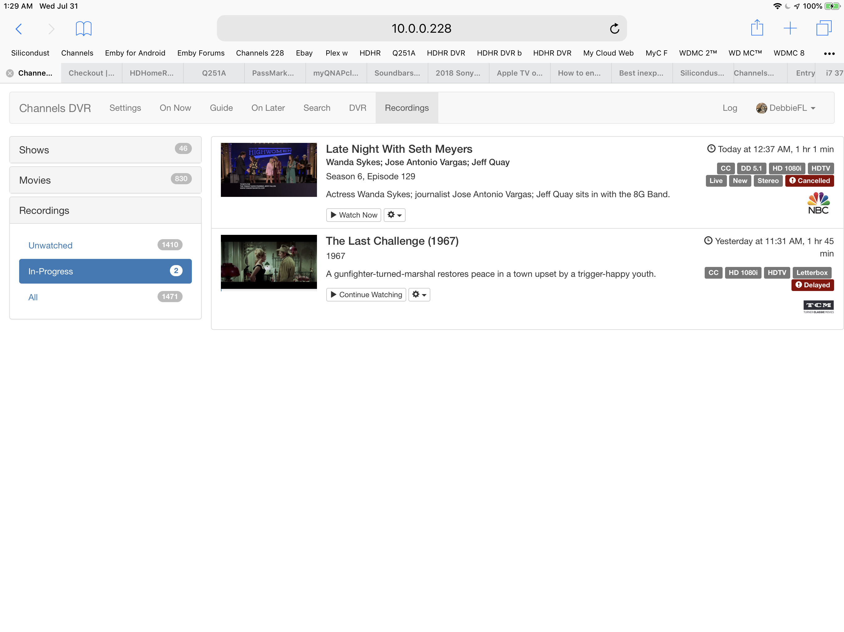 Entry for Skipped Episode of a Pass Isn't Deleted from Scheduled Recordings List - Channels DVR ...