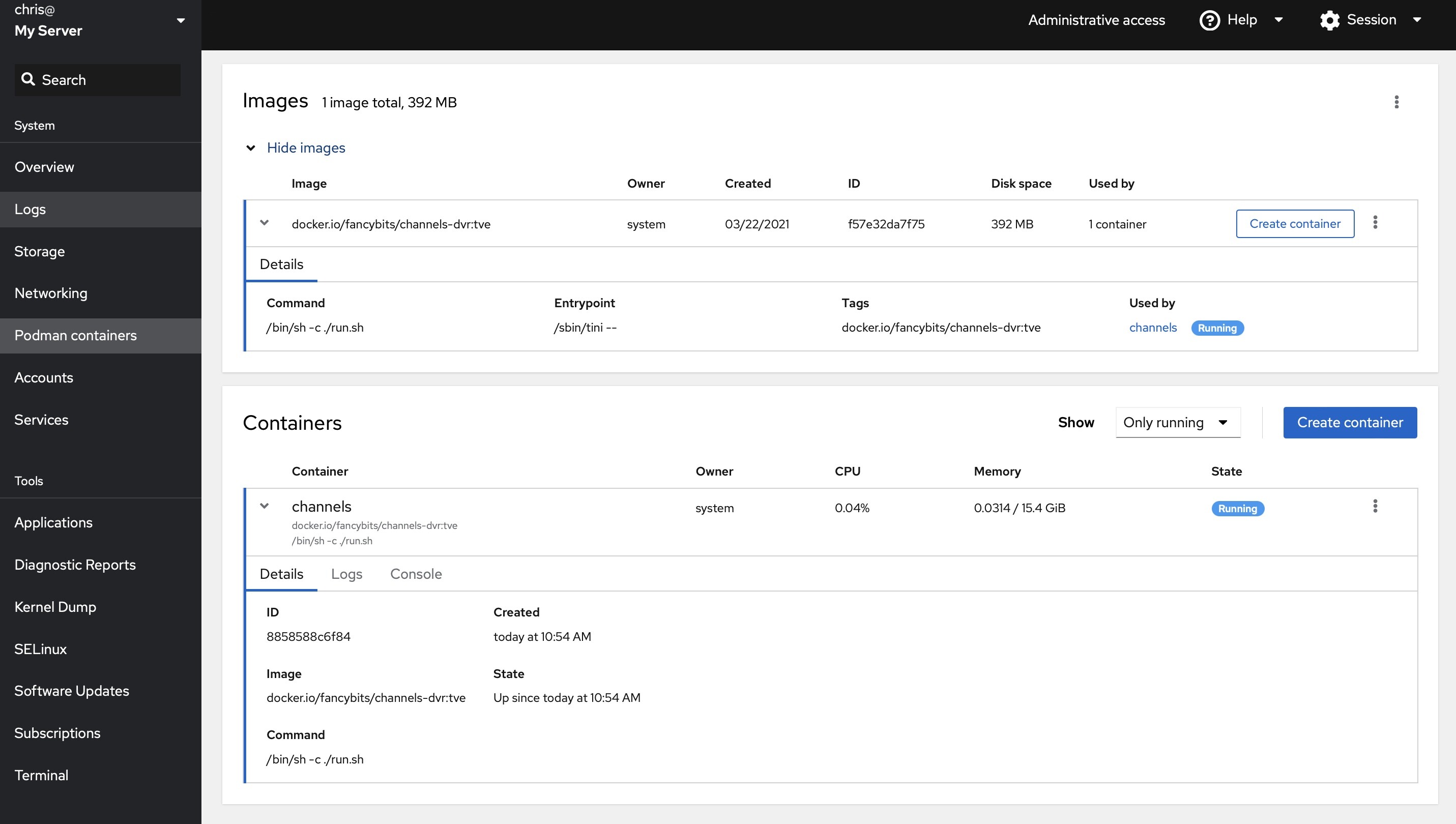 Podman/Docker Installation Trouble - Channels DVR Server - Channels ... Podman/Docker Installation Trouble - Channels DVR Server - Channels ...