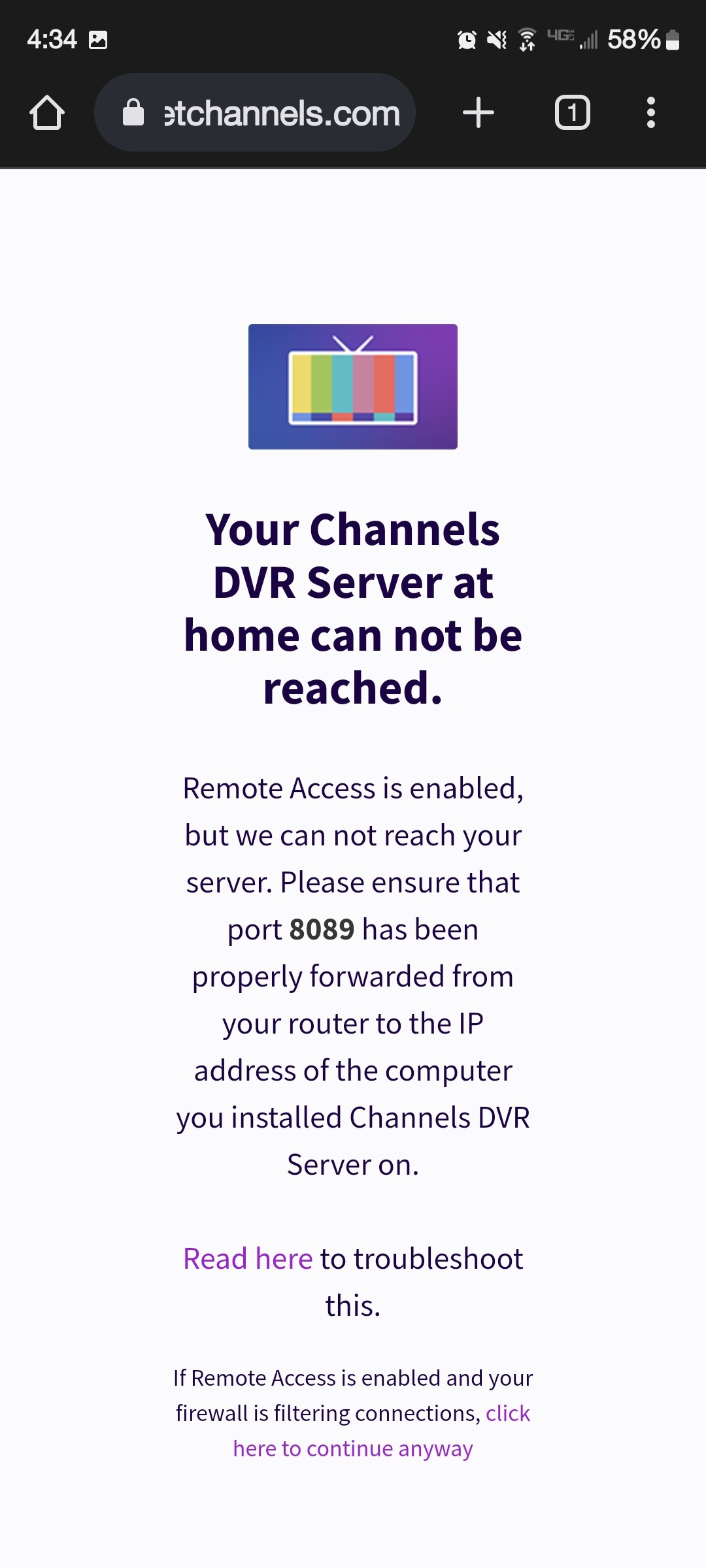 Remote Access/Port Forwarding Issue (?) - Troubleshooting - Channels ... Remote Access/Port Forwarding Issue (?) - Troubleshooting - Channels ...